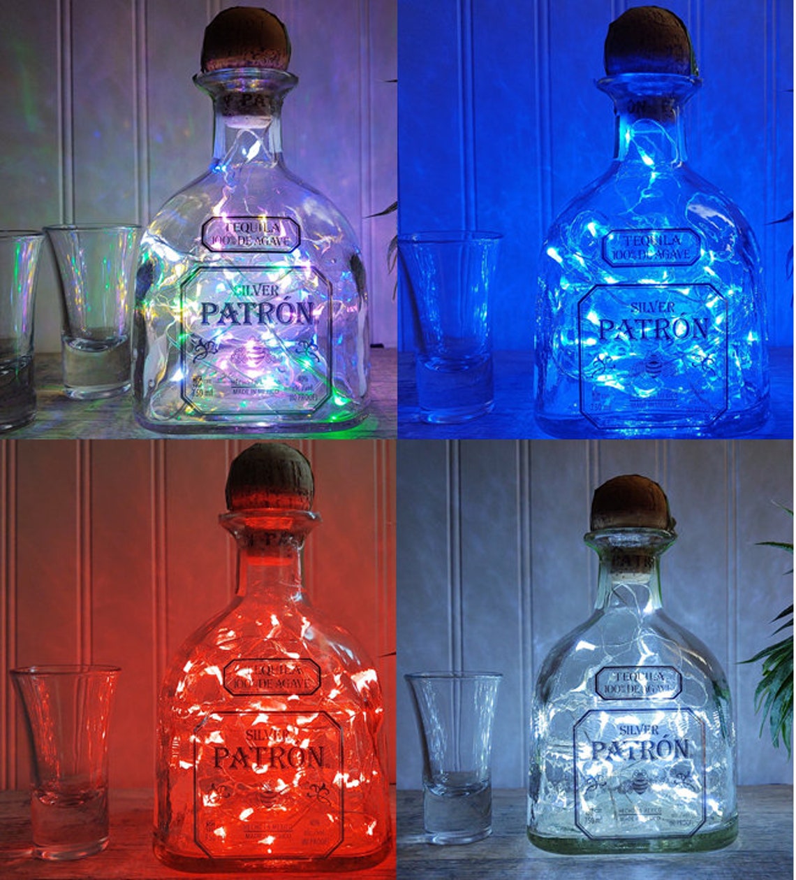 1.75 Liter PATRON Choose Color 1.75 L Patron Tequila - Etsy