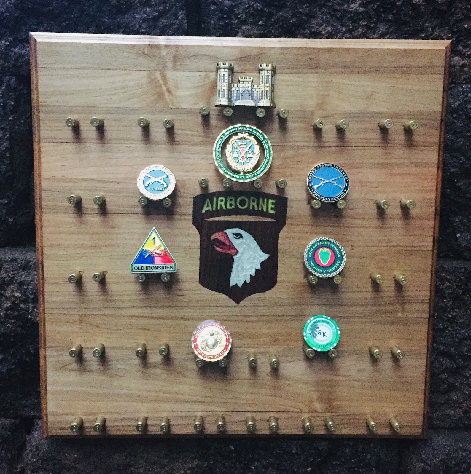 Military Challenge Coin Display | Etsy