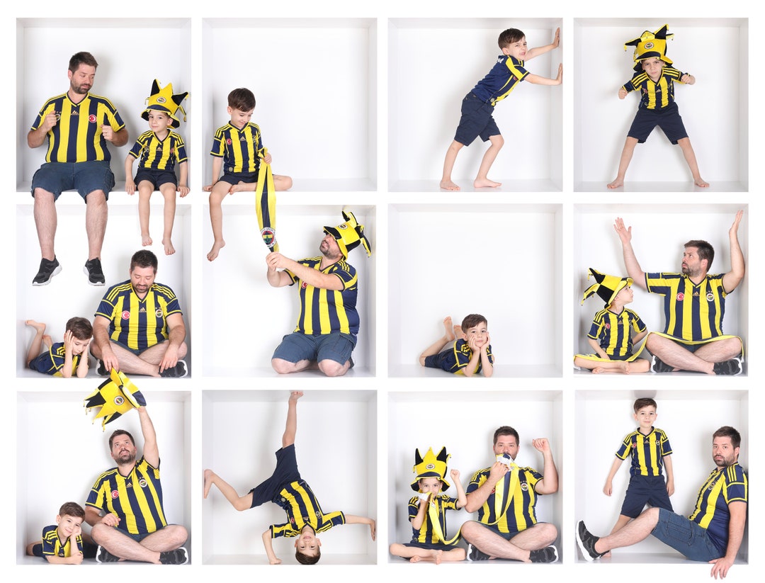 White Box Photography Grid: 12 Box Photoshop Template (20x10) - Etsy