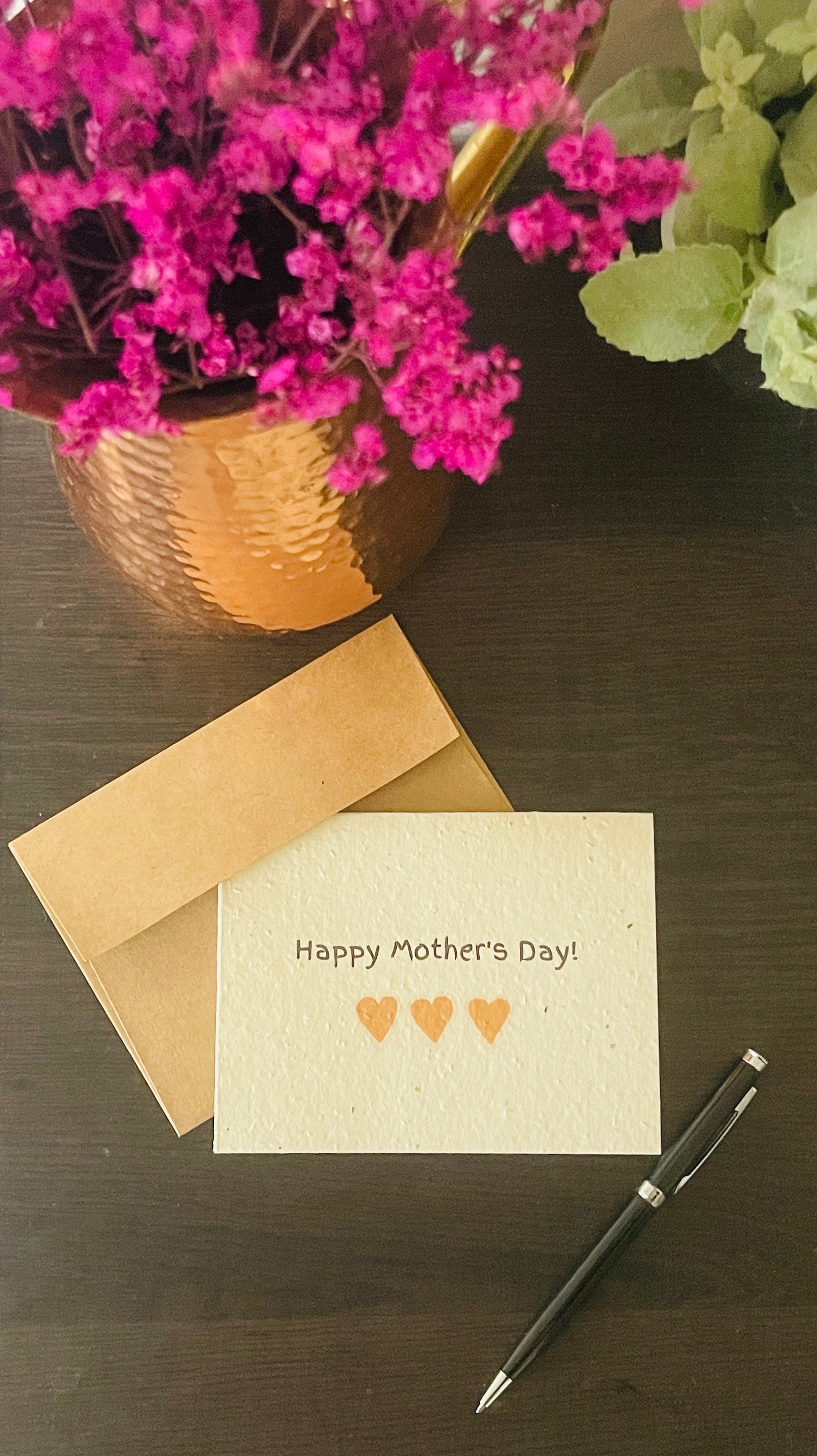 Plantable Mother's Day Seed Card, Wildflower Seed Paper Cards With ...