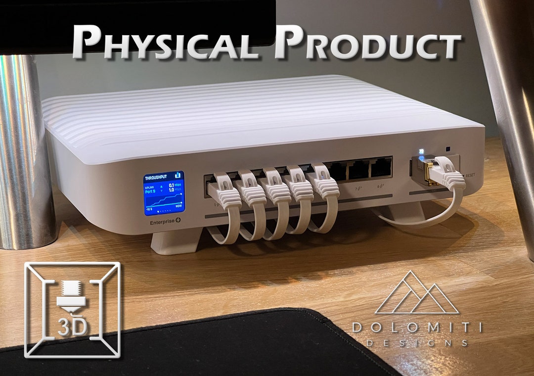 Stand for Unifi Enterprise 8 Poe 2.5g Switch - *3D Printed Physical ...