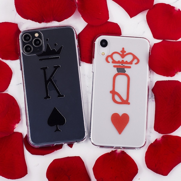 King Queen Phone Case - Etsy