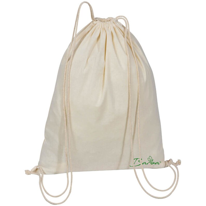 Barba Recycled Organic Cotton Drawstring Bag Eco-friendly - Etsy