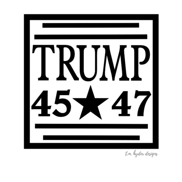 Trump Car Decal - Etsy