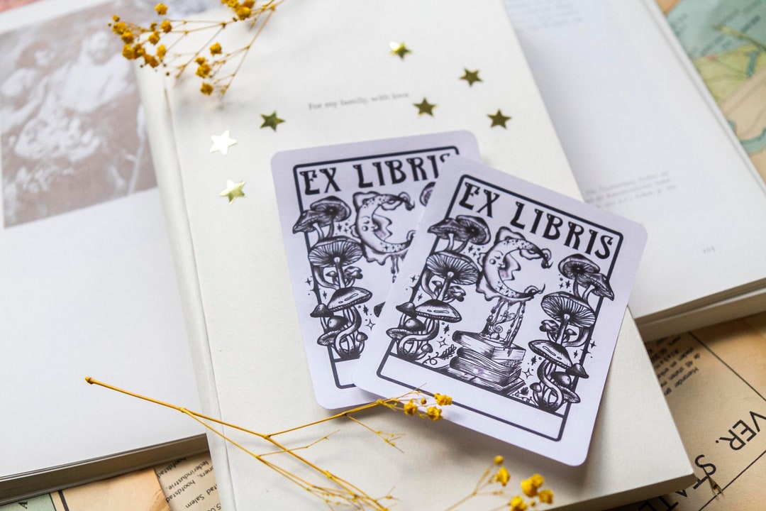 Ex Libris Stickers, Ex Libris Labels Self Adhesive, Library Stickers ...