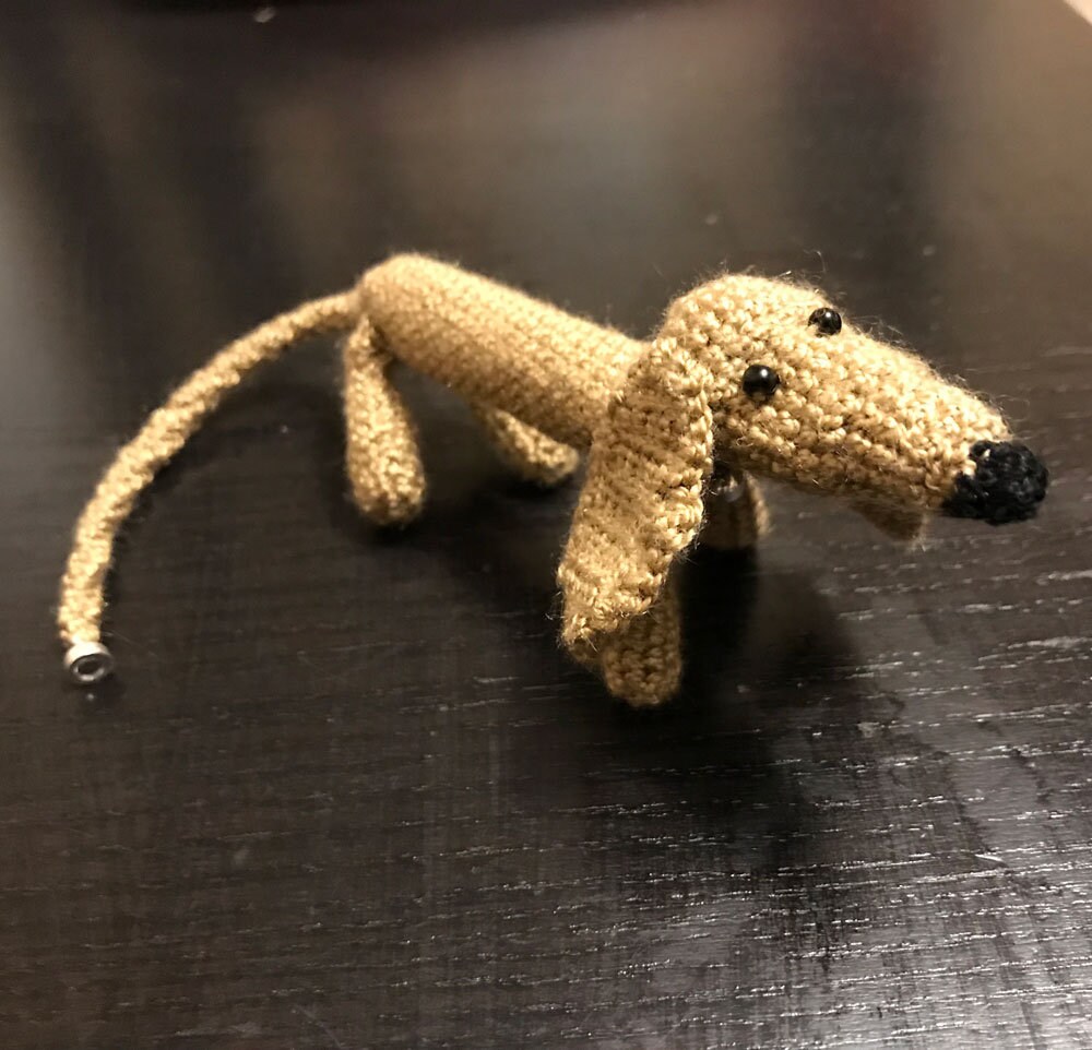 Wiener Dog Crochet Bracelet - Etsy