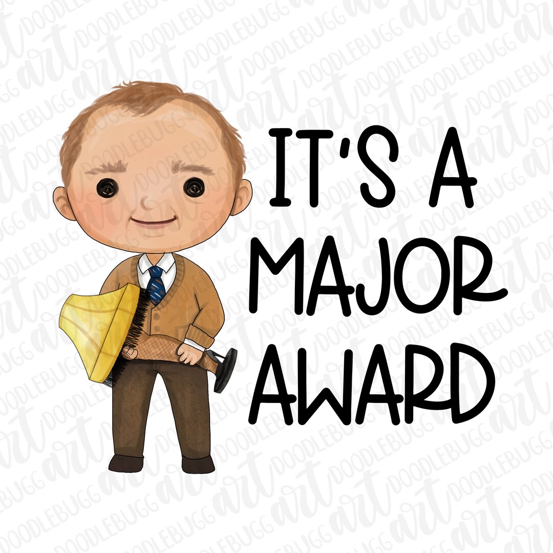 Major Award Holiday Story Inspired Transparent PNG File, Sublimation ...