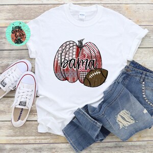Bama Pumpkin and Football Transparent PNG File, File for Sublimation ...
