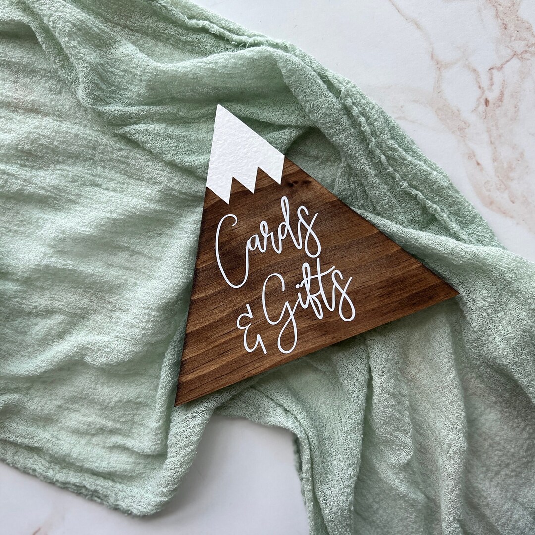Mountain Table Numbers for Mountain Wedding Decorations for Mountain ...