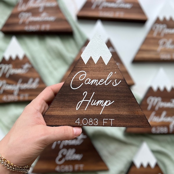 Wood Table Numbers - Etsy