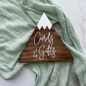 Mountain Table Numbers for Mountain Wedding Decorations for Mountain ...