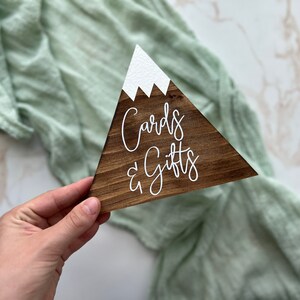 Mountain Table Numbers for Mountain Wedding Decorations for Mountain ...