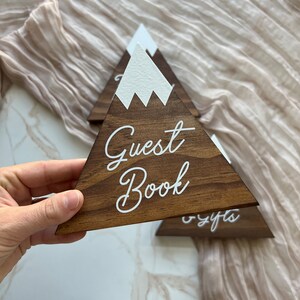 Mountain Table Numbers for Mountain Wedding Decorations for Mountain ...