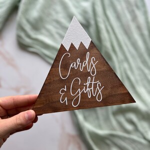 Mountain Table Numbers for Mountain Wedding Decorations for Mountain ...