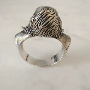 Clown Silver Ring - Comedian Ring - Comic Ring - Humorist Ring ...