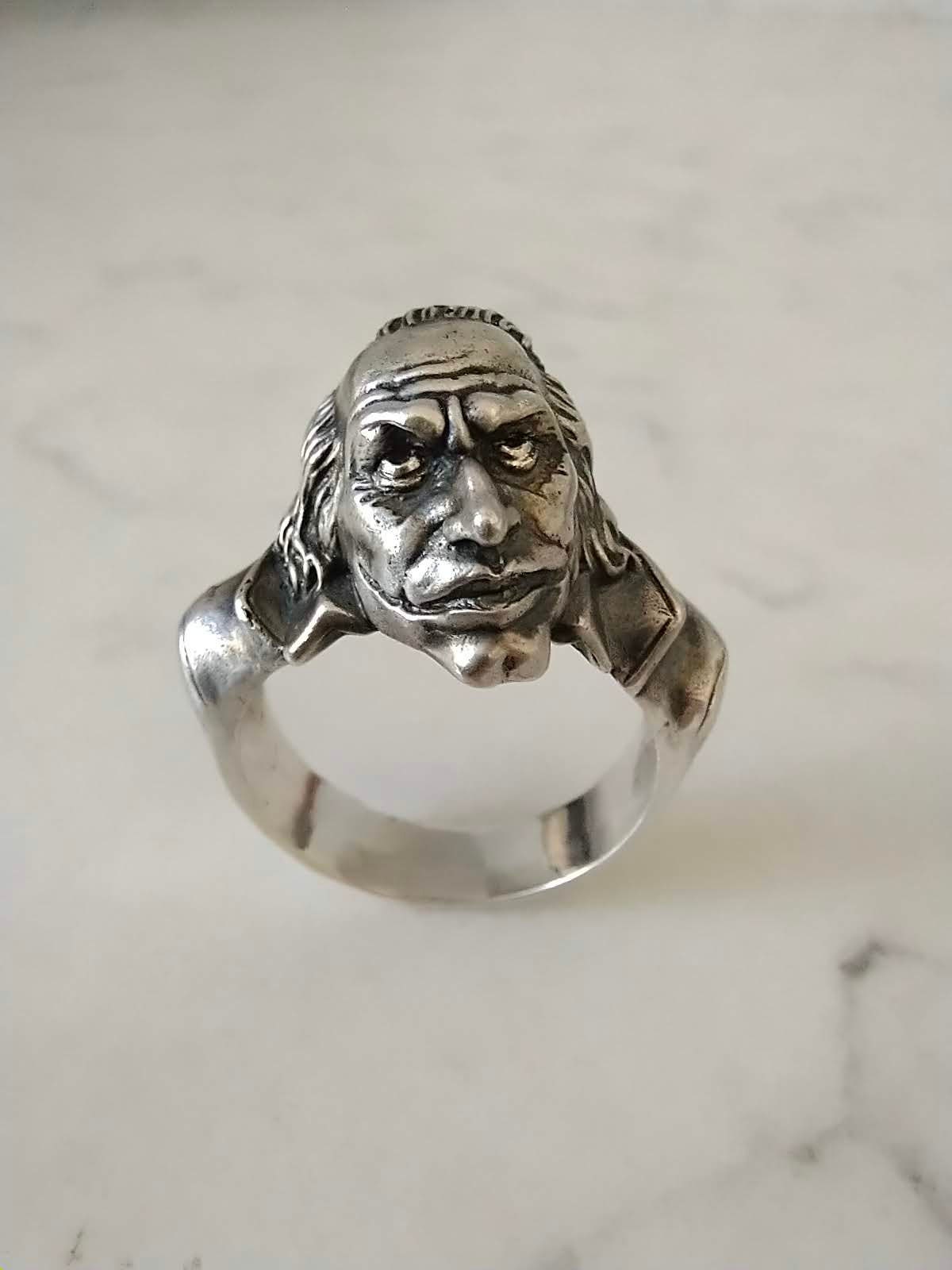 Joker - Clown Ring - Comedian Ring - Comic Ring - Humorist Ring - Ring ...