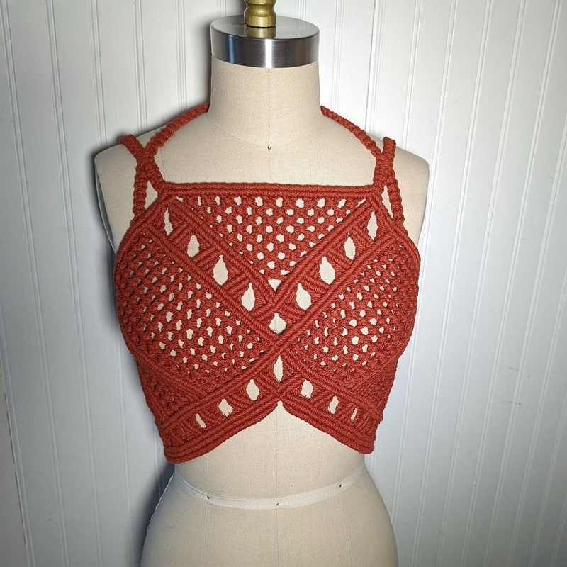 Macrame Tops - Etsy