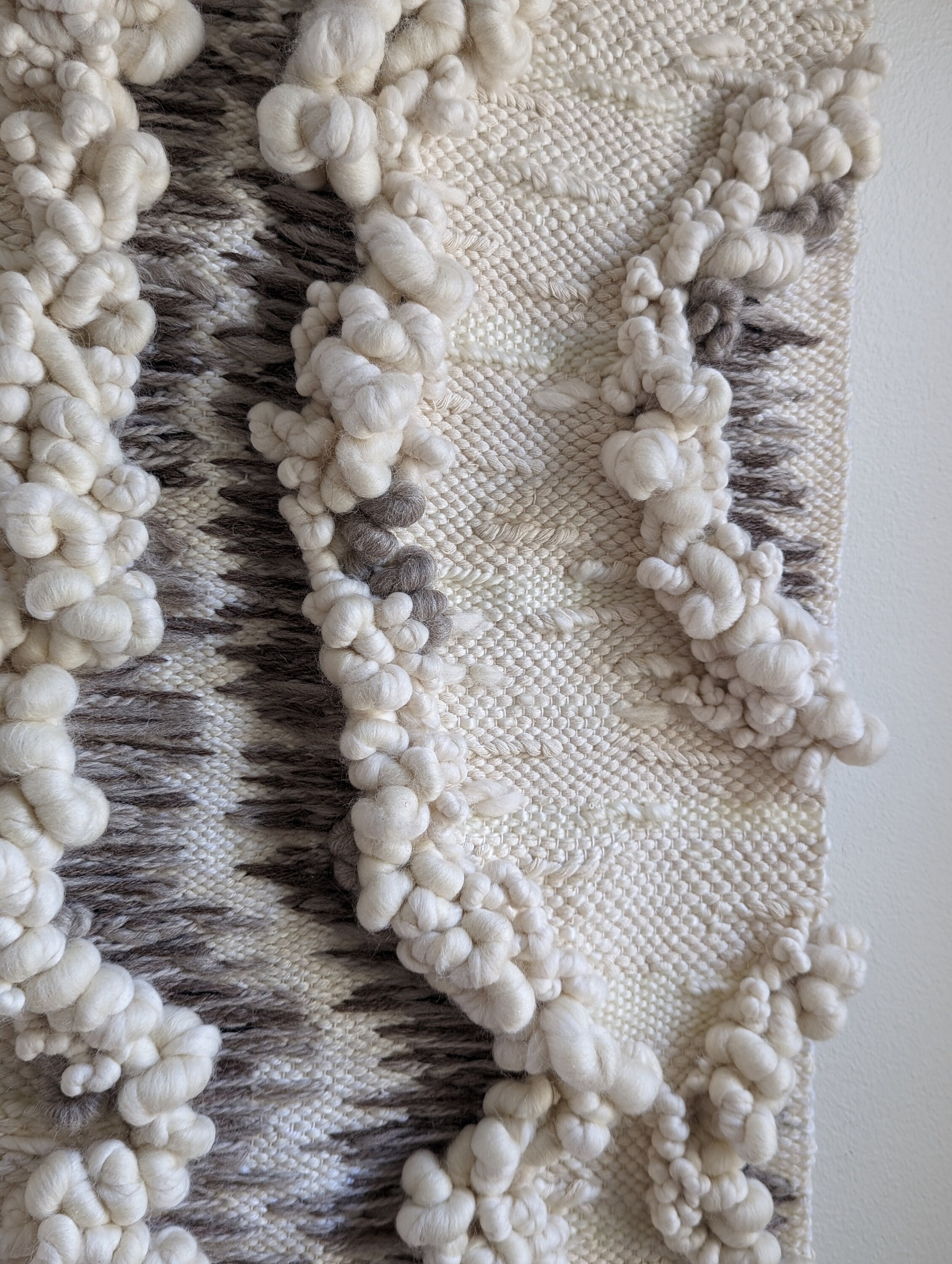 Birch Bark Inspired Wall Hanging, Handwoven Tapestry - Etsy