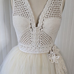 Hand Knotted Macrame Corset - Etsy