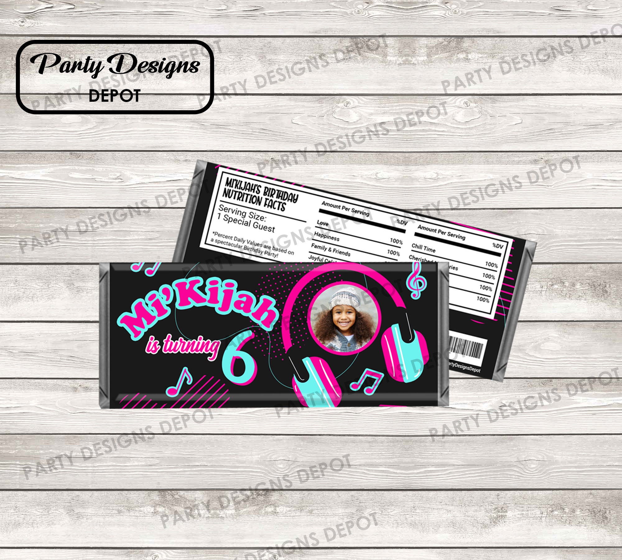 Tiktok Inspired Party Bundle, Party Package, Tiktok Label, Personalized ...