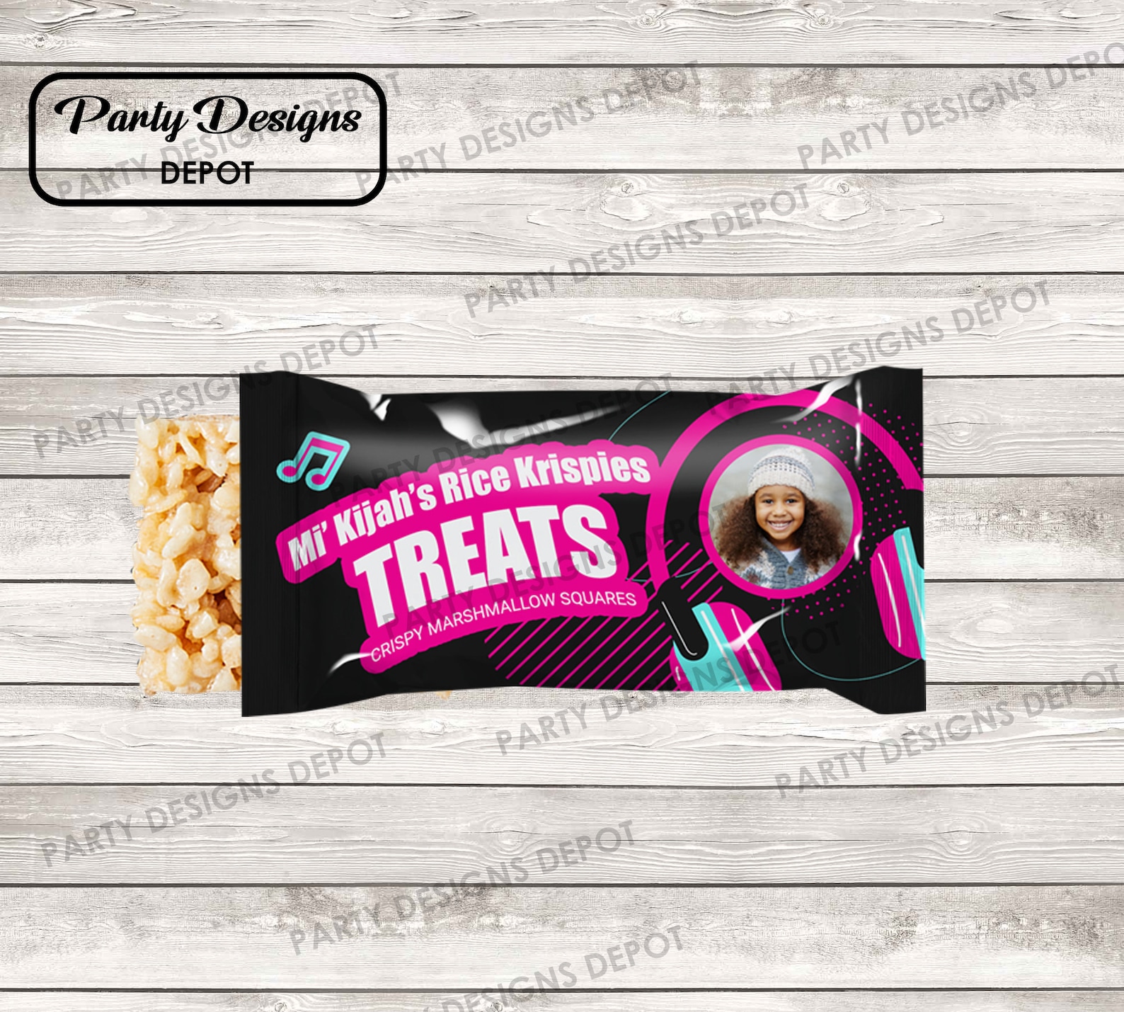 Tiktok Inspired Party Bundle, Party Package, Tiktok Label, Personalized ...