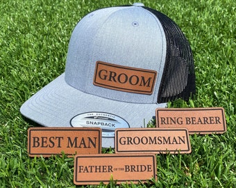 Custom Groom Hat, Wedding Party Hats, Bridal Party Wedding Hats, Best ...