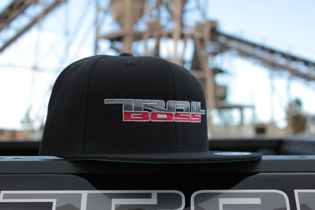 Trail Boss Snapback Hat, Chevrolet Silverado Trail Boss Cap, Chevy ...