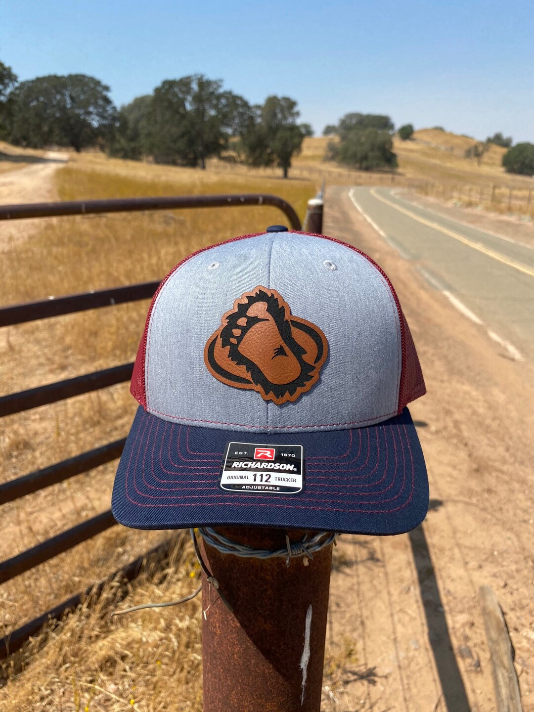 Colorado Avalanche | FOOT Patch Hat - Leatherette - Richardson 112 Cap ...