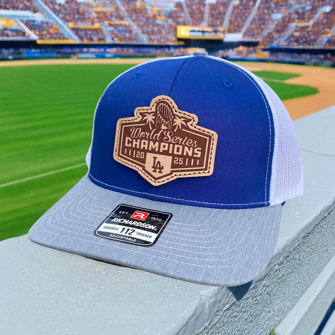 Dodgers World Series Hat, 2025 MLB Champions, LA Dodgers Patch Hat, Los ...