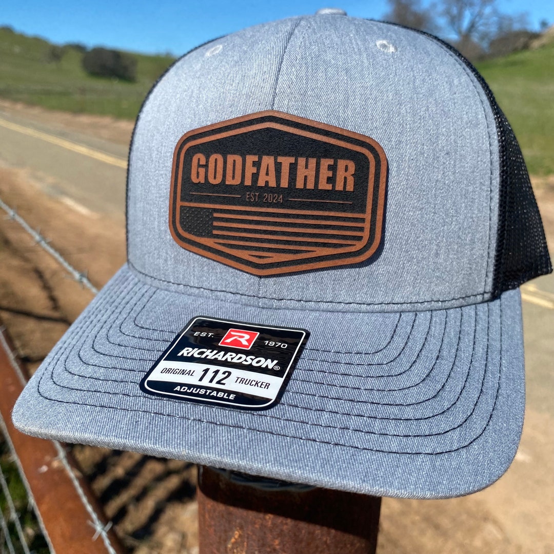 Godfather Patch Hat, Godfather Personalized Established Year any Year ...