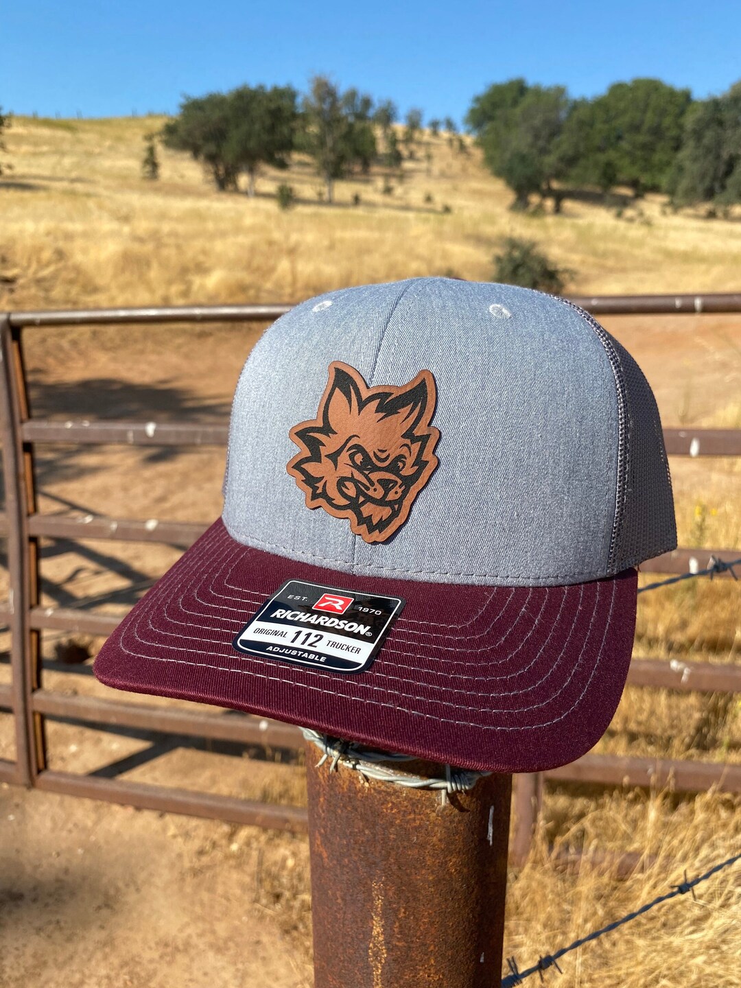 Texas State Hat Boko the Bobcat Bobcats Leatherette Patch - Etsy