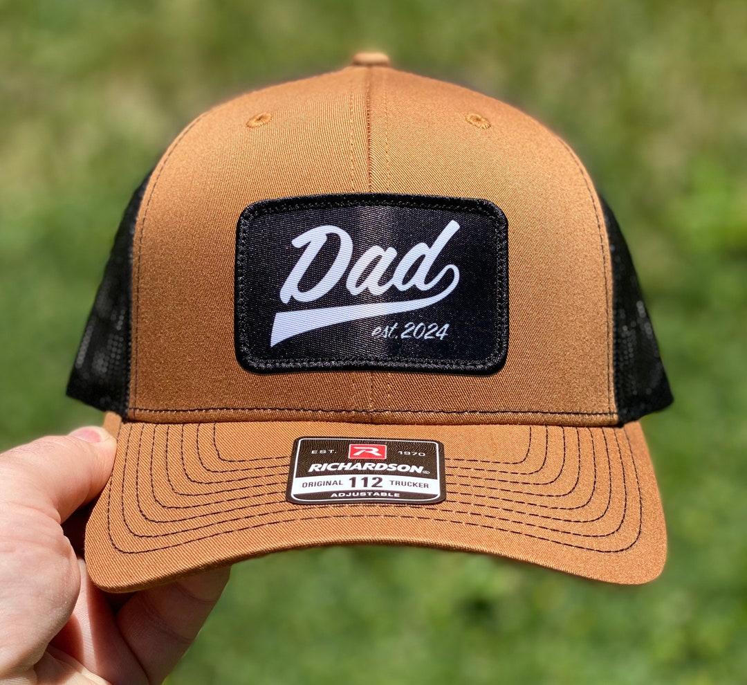 Dad Hat, Fathers Day Hat, Personalized Dad Est Hat, Dad Birthday Gifts ...