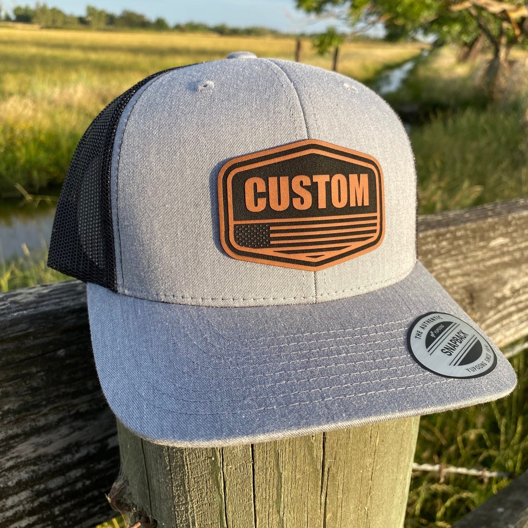 Personalized Patch Hat, USA Custom Cap, American Flag Patch Hat ...