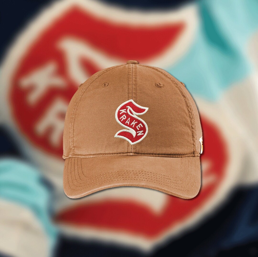 Seattle Kraken Winter Classic Carhartt Hat, Fear the Deep Cap, Krak 'em ...