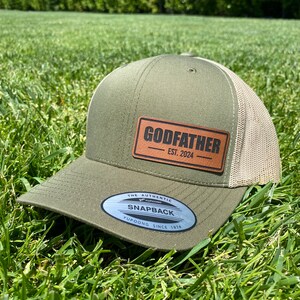 Godfather Patch Hat, Godfather Personalized Established Year- (any Year ...