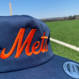 New York Mets Hat - Vintage Mets Hat - NY Baseball Hat - Gift for Him ...
