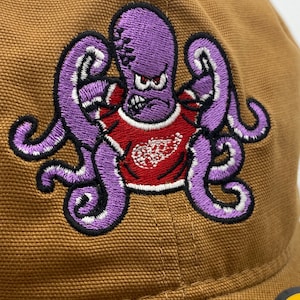 Red Wings Hat, AL the Octopus Carhartt Cap - Hockey Gift - Etsy