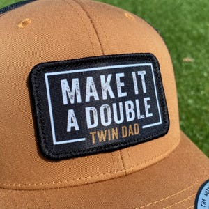 Twin Dad Hat, Twin Dad Gifts, Father of Twins, Daddy Hat, Fathers Day ...