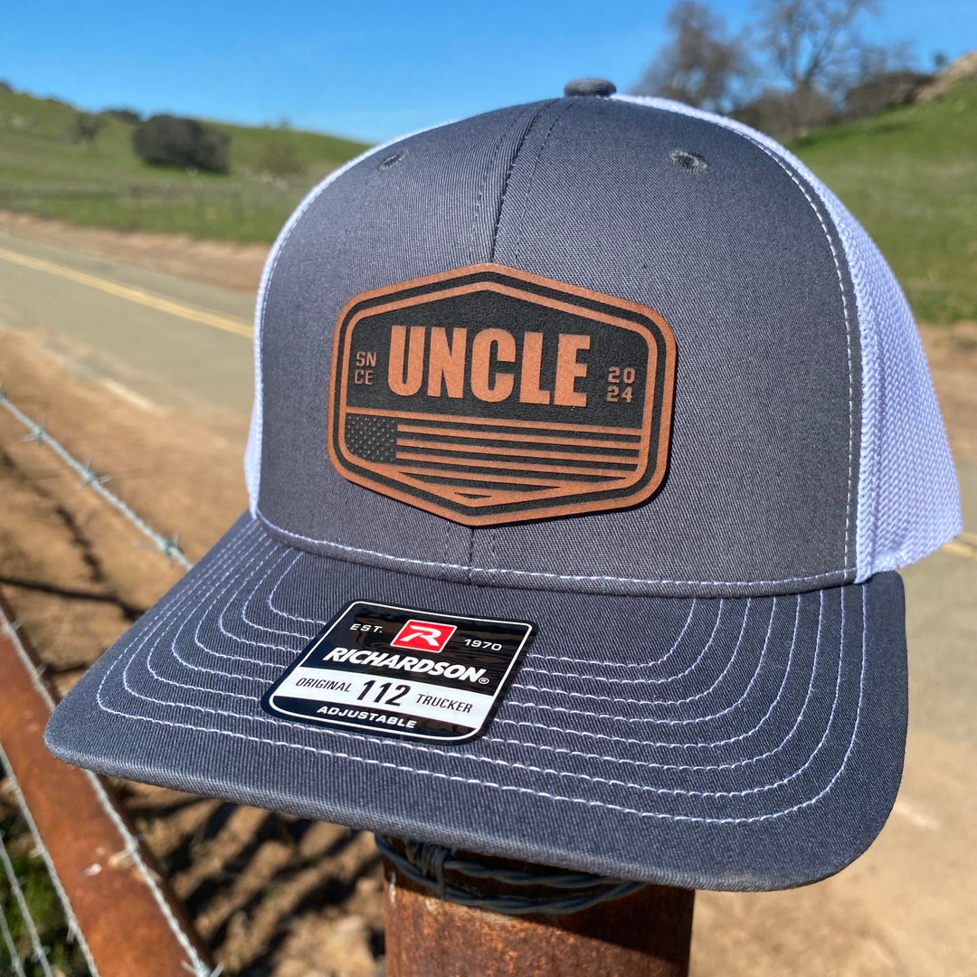 Uncle Patch Hat, Uncle Established Snapback, Personalized Uncle Cap ...