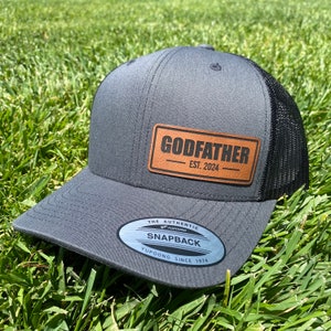 Godfather Patch Hat, Godfather Personalized Established Year- (any Year ...