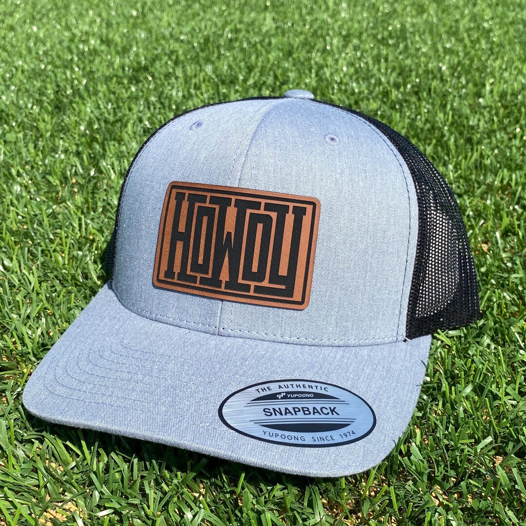 Howdy Western Patch Hat, Howdy Trucker Hat, Howdy Yall County Snapback Hat, Cowboy, Cowgirl ...