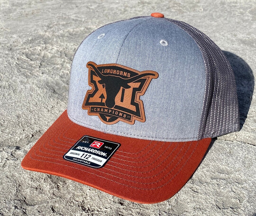 Texas Longhorns BIG 12 Champions Hat, TX Longhorns Patch Hat, - Etsy