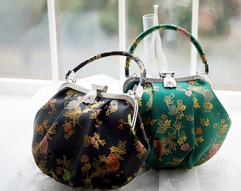 Hanbok Dress Clutch Bag Purse Woman Hanbok Fabric Bag Party - Etsy
