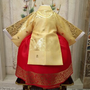 Premium Hanbok 1 Age Dol Party Baby Girl Korea Traditional Dress Wonsam ...