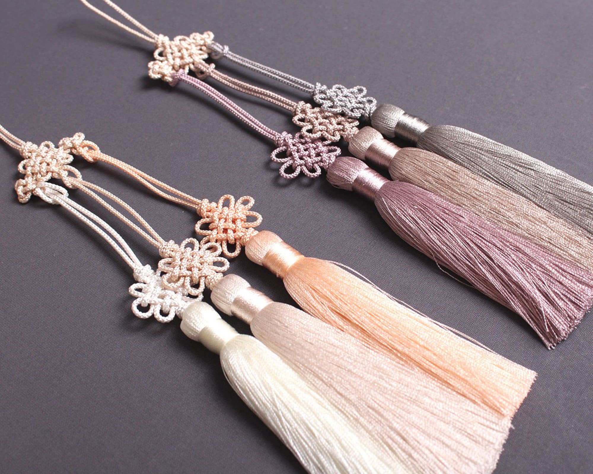 Beautiful Korean Traditional Hanbok Accessory Knot Ornament Tassel ...