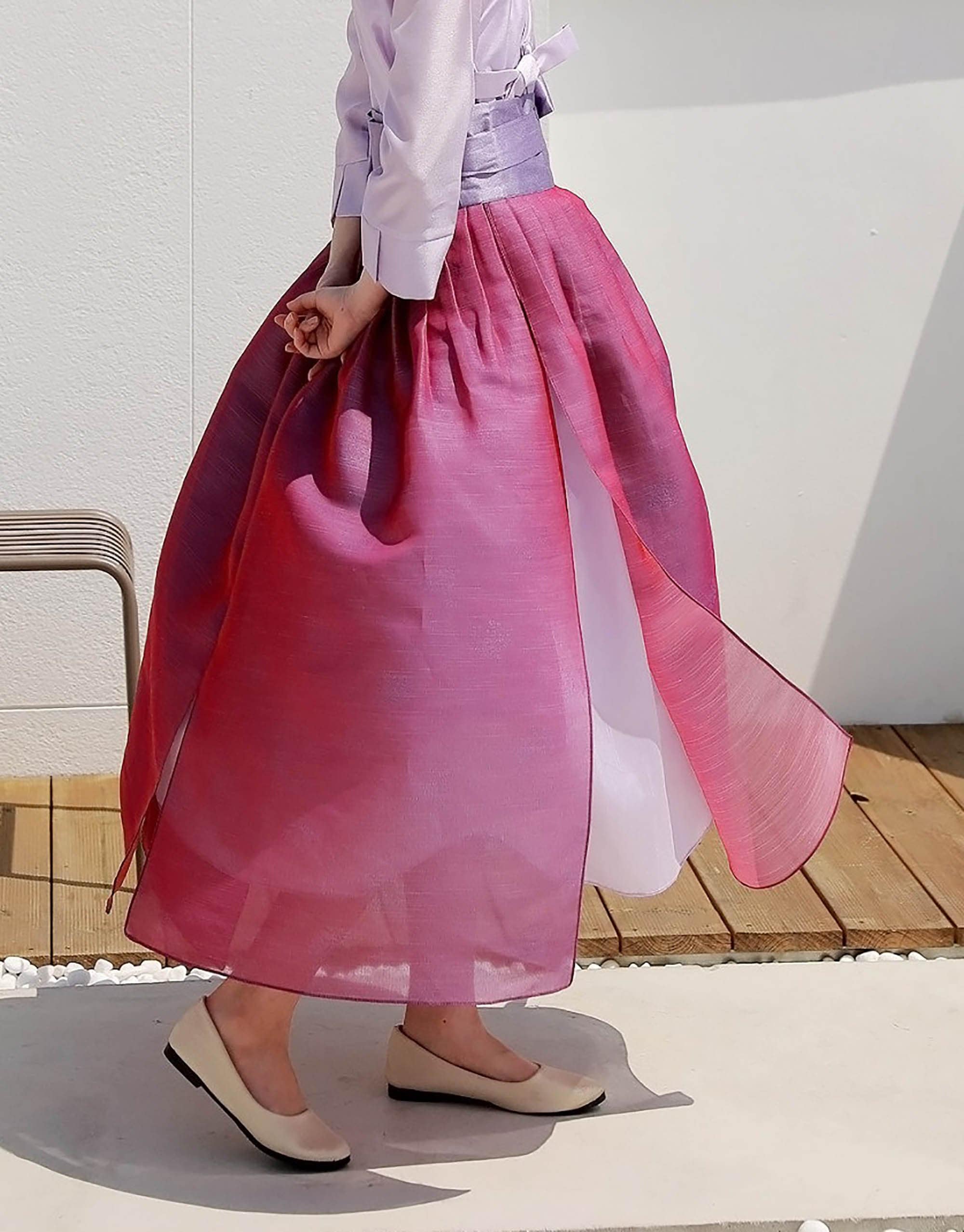 Hanbok Skirt Chima Wrap Design Modern Daily Hanbok Traditional - Etsy UK