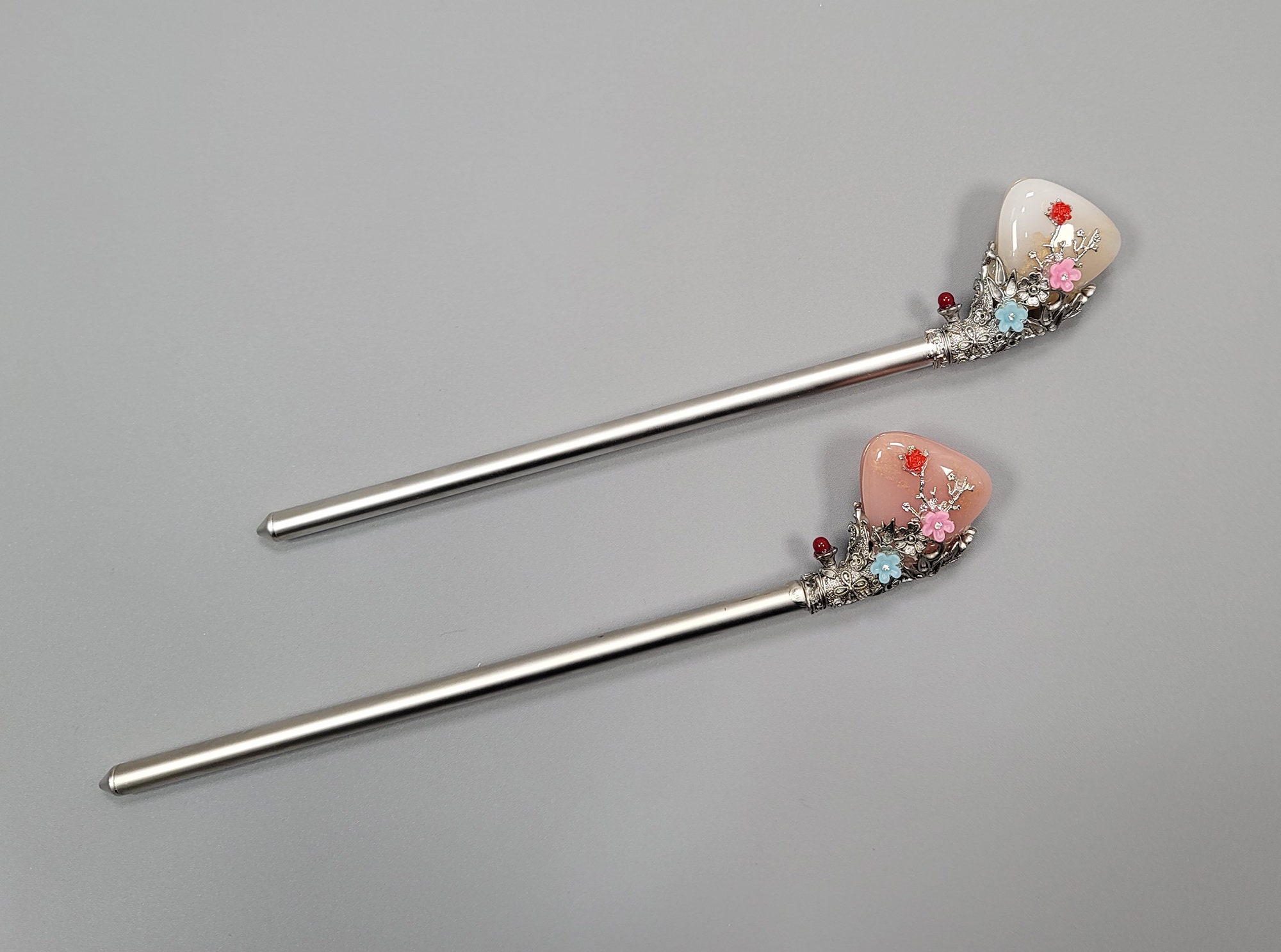 Women Korean Traditional Hair Pin Binyeo Stick Accessory | Etsy