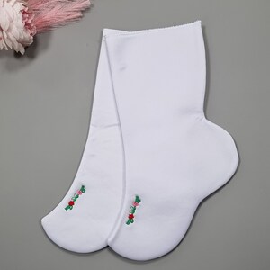 Women Hanbok Shoes Socks Package Korea Traditional 5 Cm Heel Wedding ...