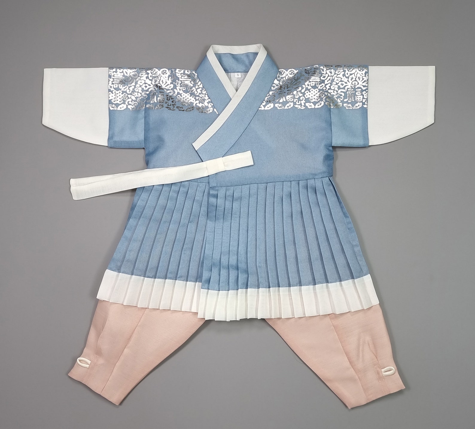 Prince Hanbok Baby Boy Clothing Sky Blue Korea Traditional - Etsy