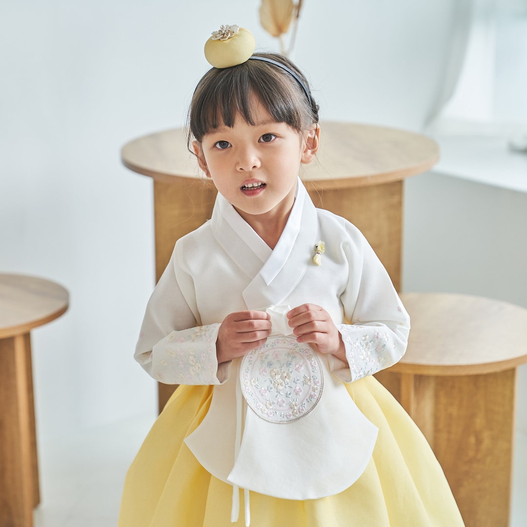 Baby Girls Hanbok First Birthday Party Celebrations 100th Days to 10 ...